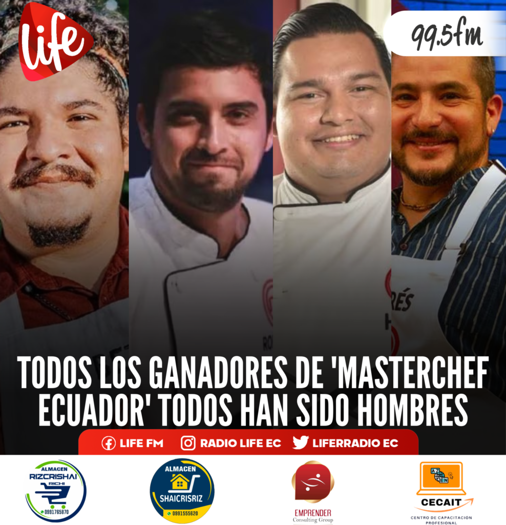TODOS LOS GANADORES DE 'MASTERCHEF ECUADOR' TODOS HAN SIDO HOMBRES ...