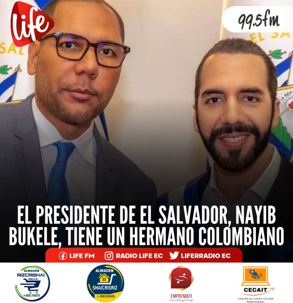 EL PRESIDENTE DE EL SALVADOR, NAYIB BUKELE, TIENE UN HERMANO COLOMBIANO ...