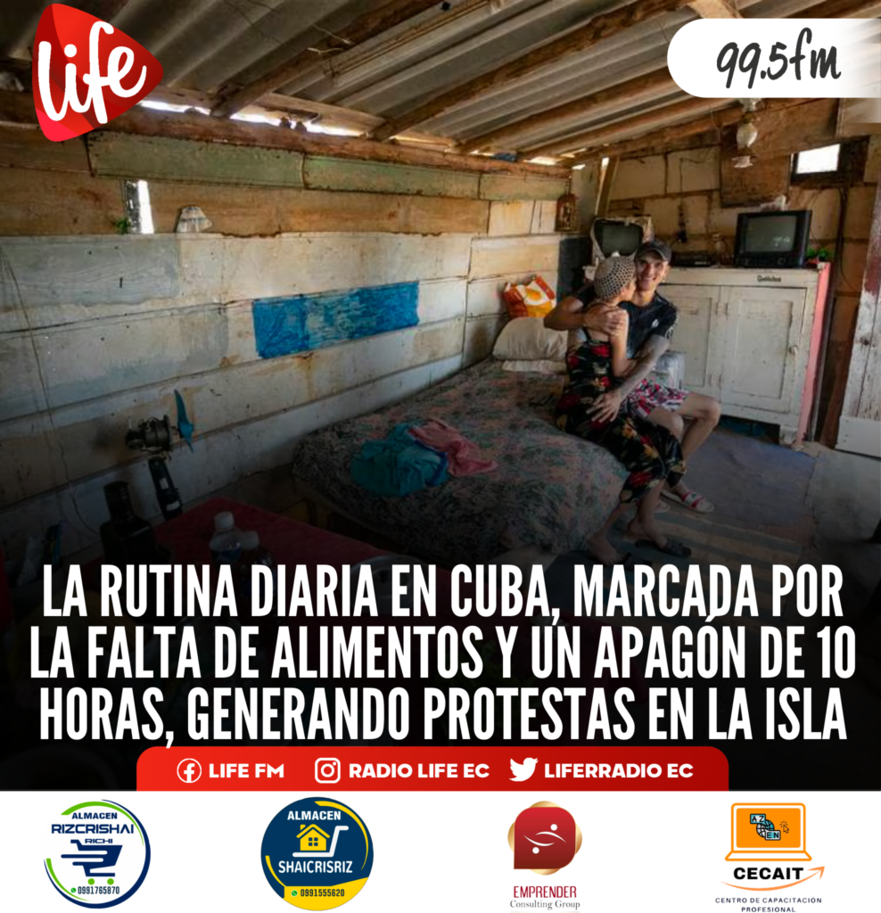 LA RUTINA DIARIA EN CUBA, MARCADA POR LA FALTA DE ALIMENTOS Y UN APAGÓN ...