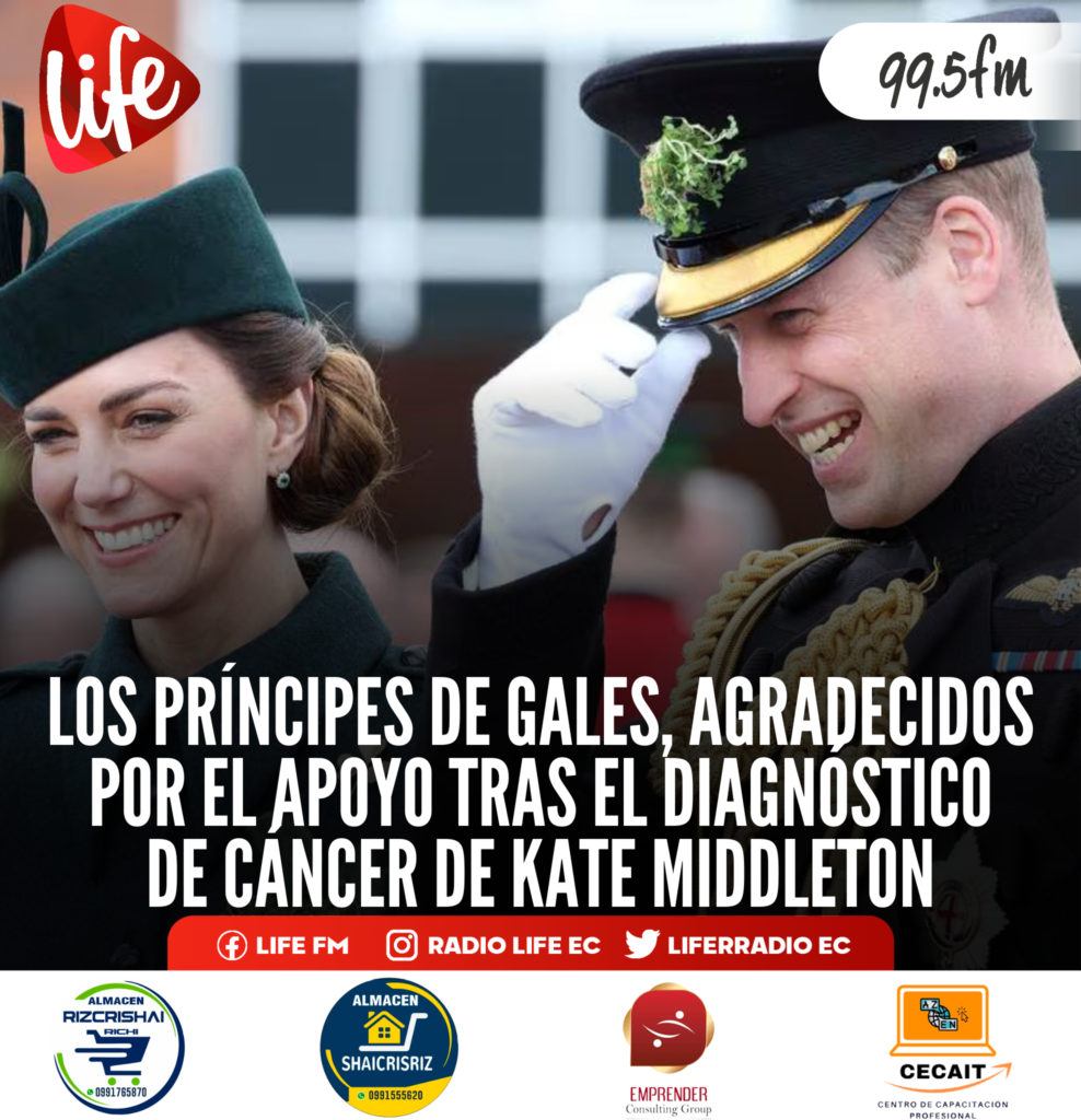 LOS PRÍNCIPES DE GALES, AGRADECIDOS POR EL APOYO TRAS EL DIAGNÓSTICO DE CÁNCER DE KATE MIDDLETON ...