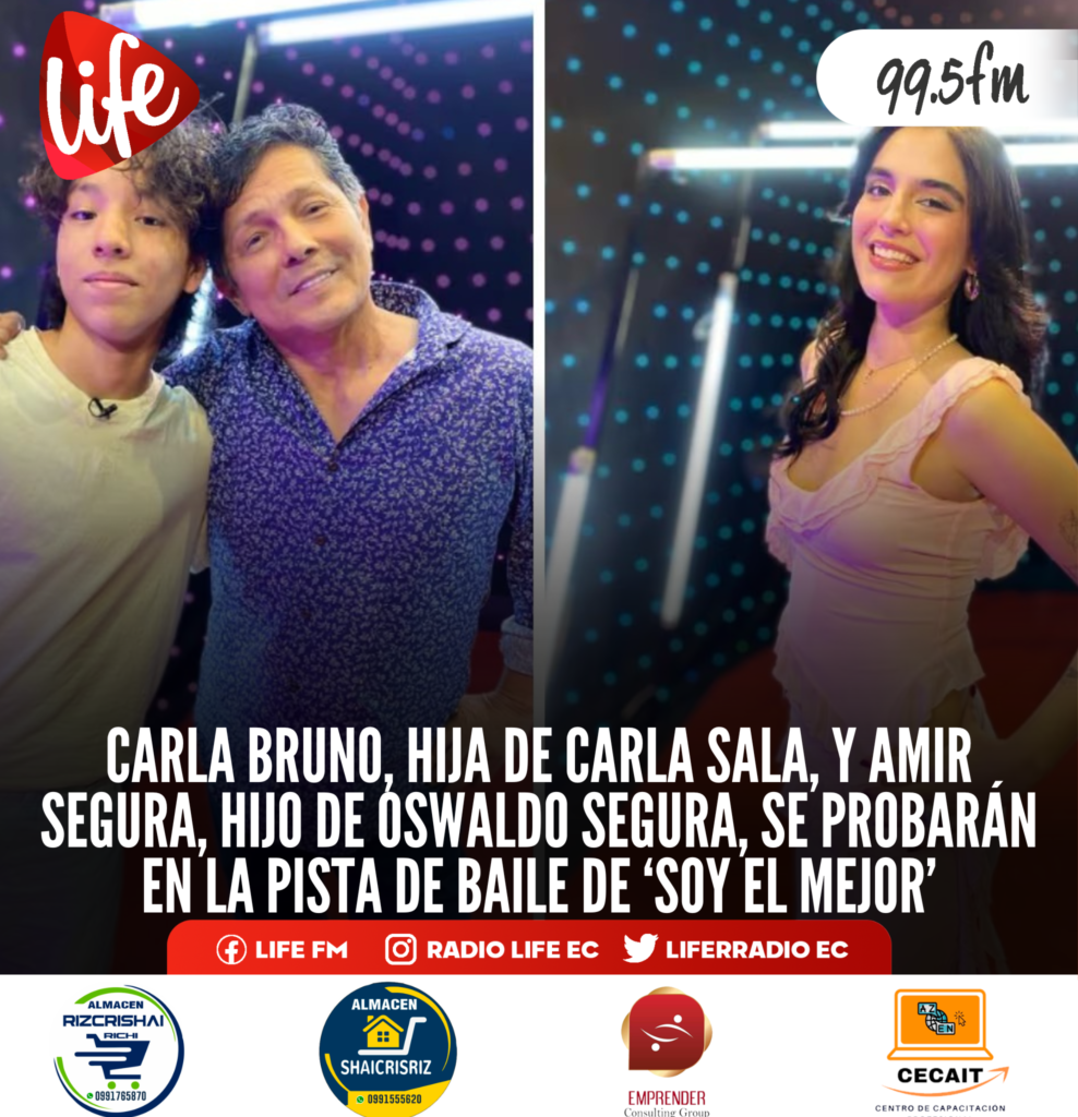 CARLA BRUNO, HIJA DE CARLA SALA, Y AMIR SEGURA, HIJO DE OSWALDO SEGURA ...