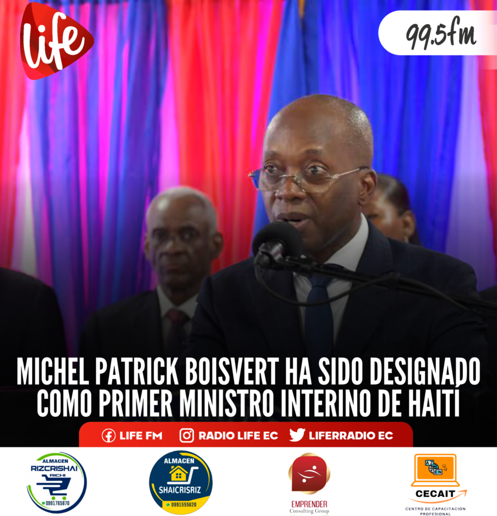 MICHEL PATRICK BOISVERT HA SIDO DESIGNADO COMO PRIMER MINISTRO INTERINO ...