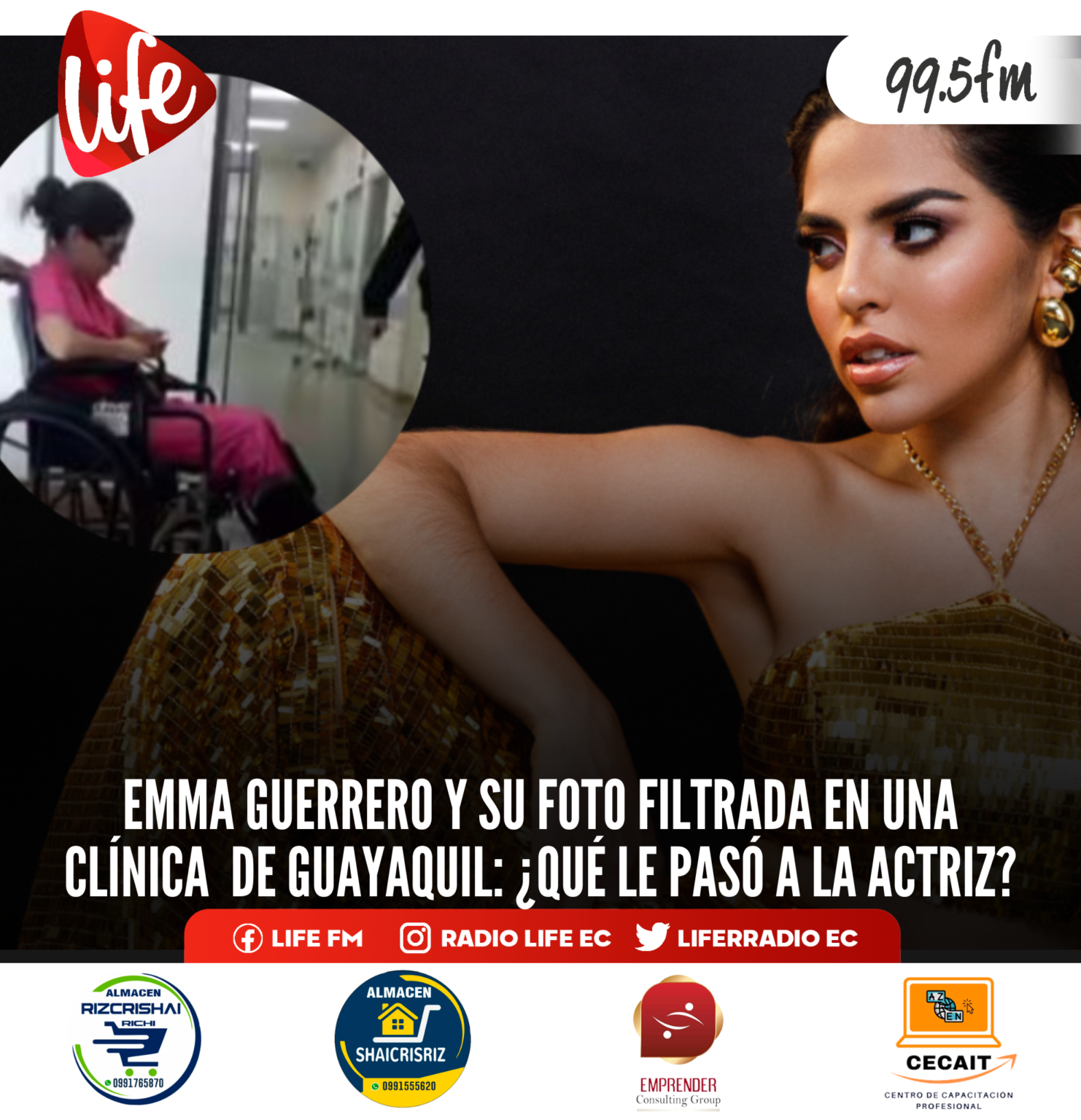 EMMA GUERRERO Y SU FOTO FILTRADA EN UNA CLÍNICA DE GUAYAQUIL: ¿QUÉ LE ...