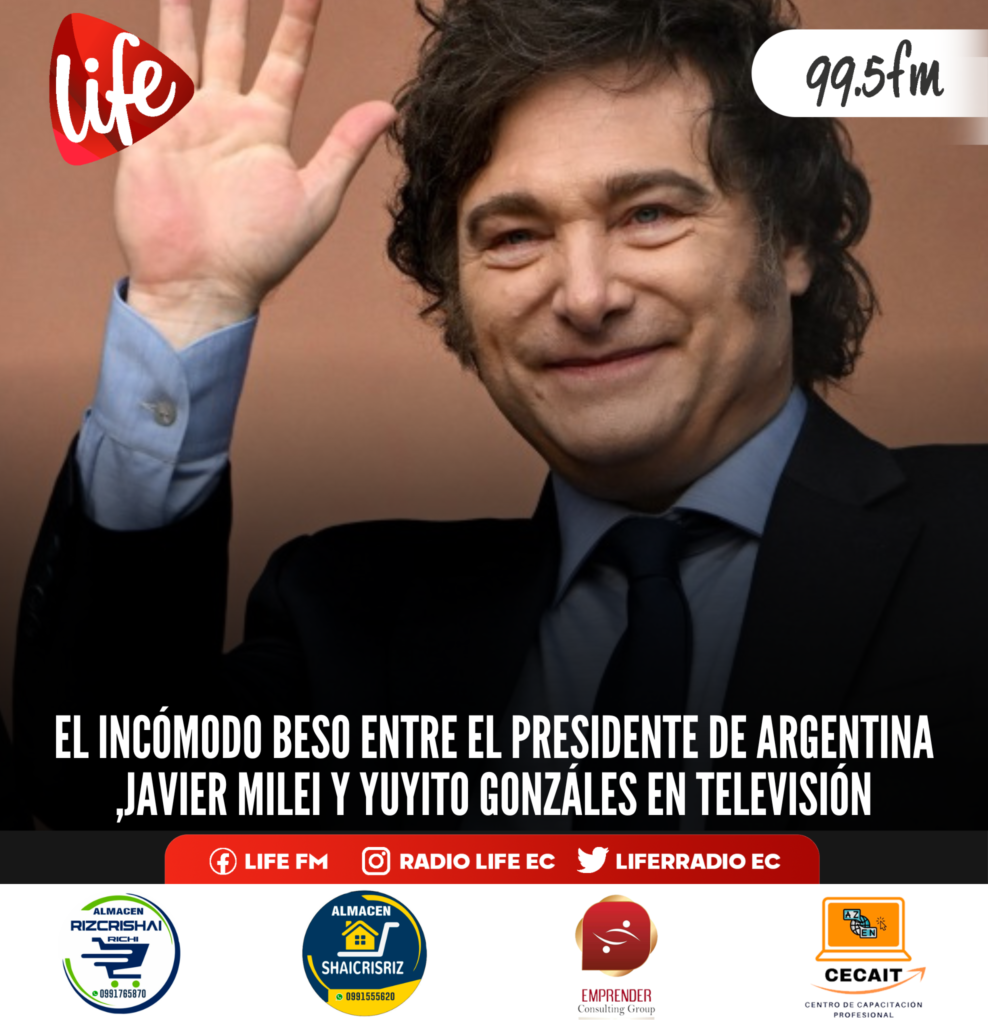 EL INCÓMODO BESO ENTRE EL PRESIDENTE DE ARGENTINA ,JAVIER MILEI Y ...